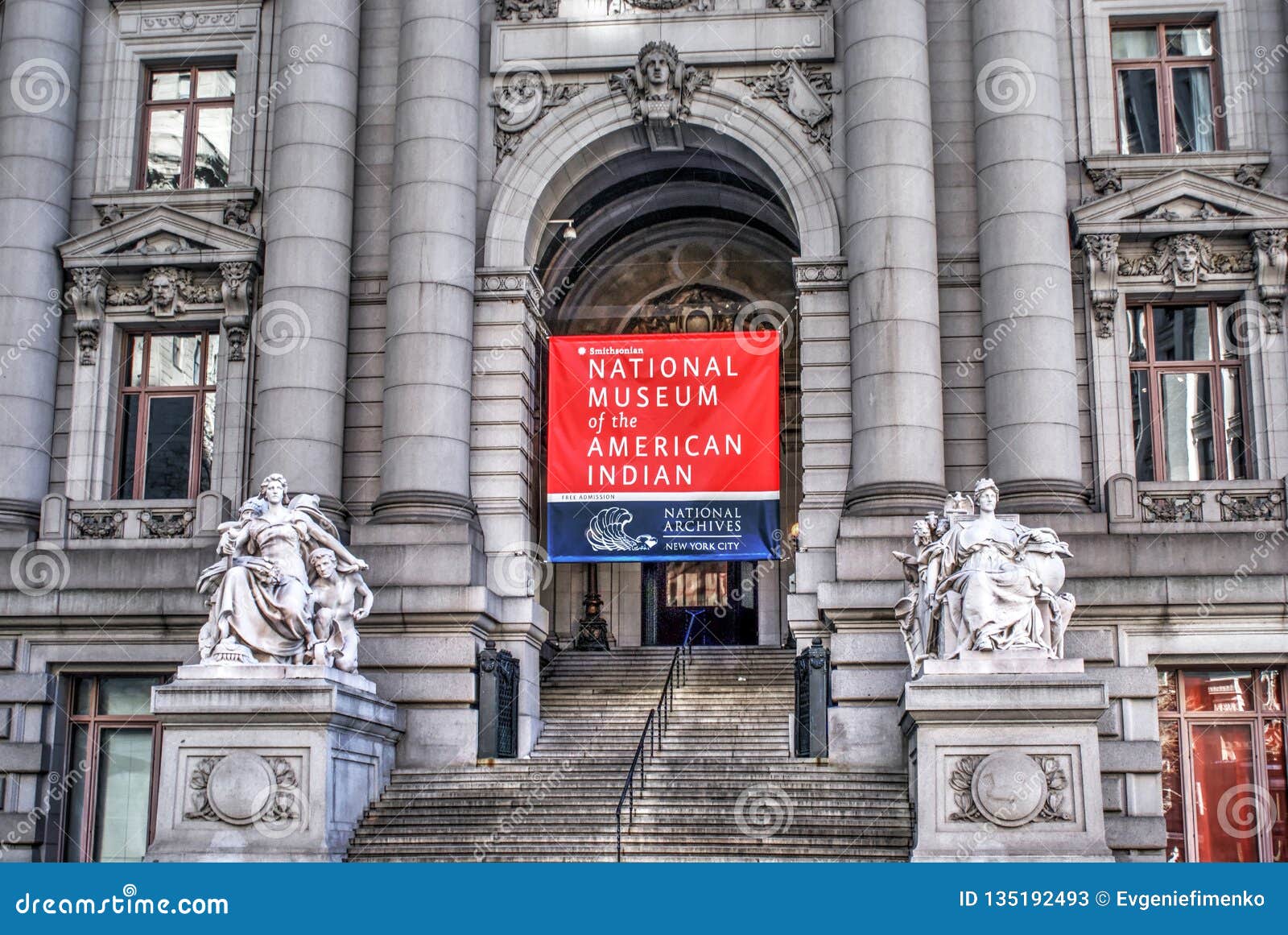 Museo Nacional Del Indio Americano Foto de archivo editorial - Imagen ...