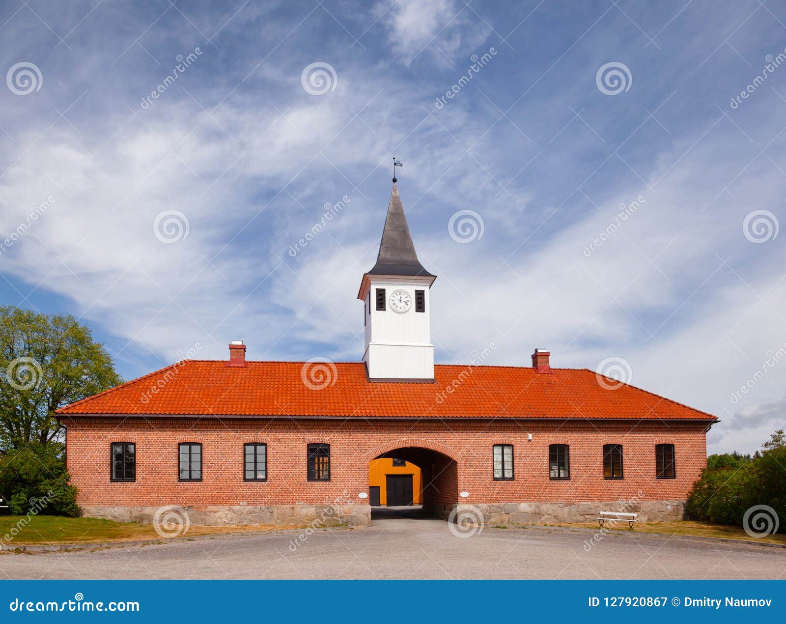 Museo Ulefoss Telemark Noruega De Ulefos Hovedgaard Fotografía ...