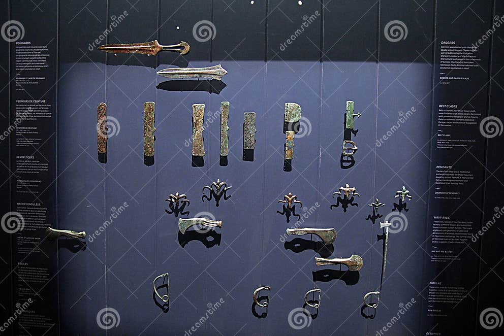 Museu da idade do ferro foto de stock editorial. Imagem de turismo ...