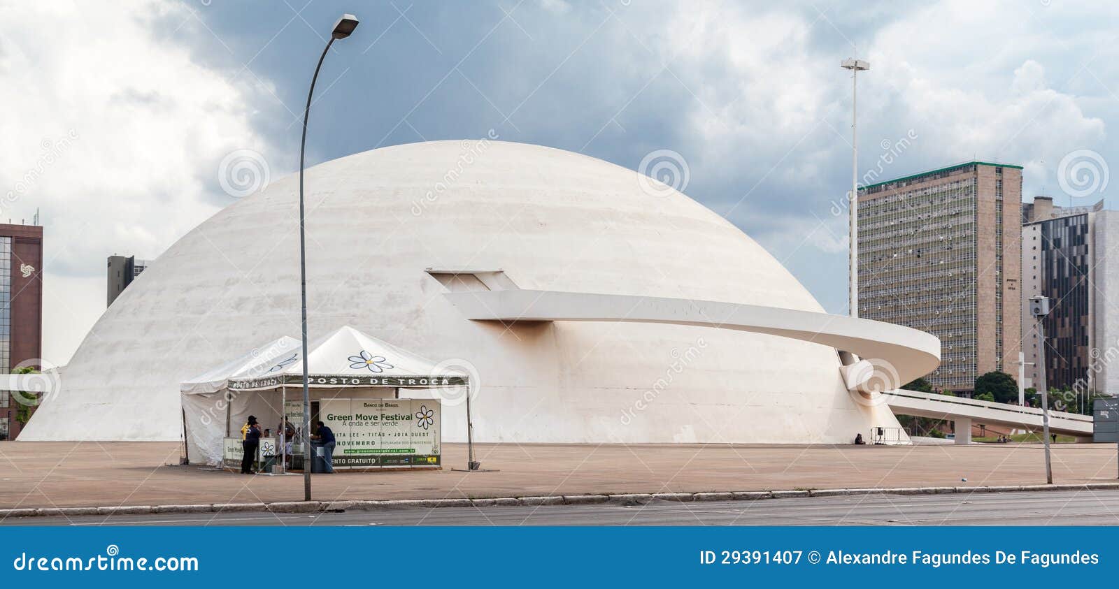 Museu Nacional Brasília Brasil Fotografia Editorial - Imagem de cidade ...