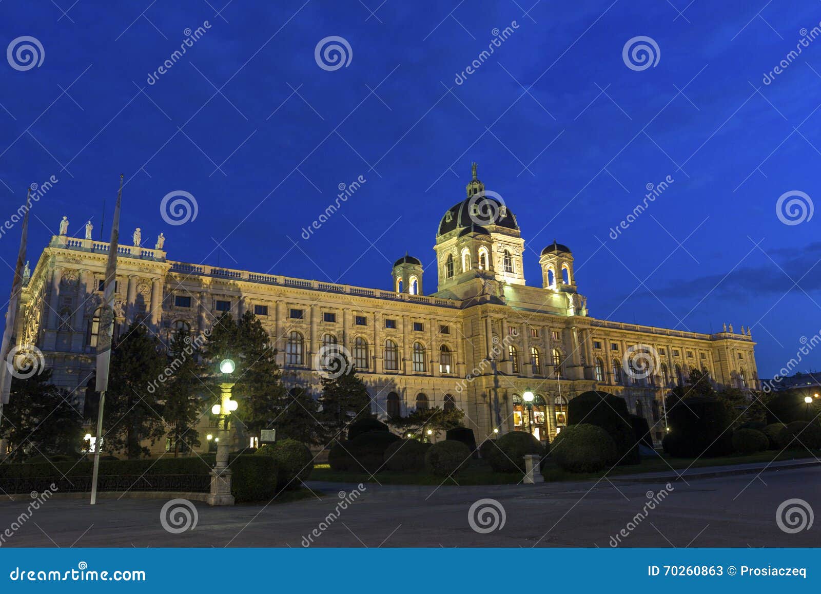 Museum of Art History in Vienna in Austria Stock Image - Image of dome ...