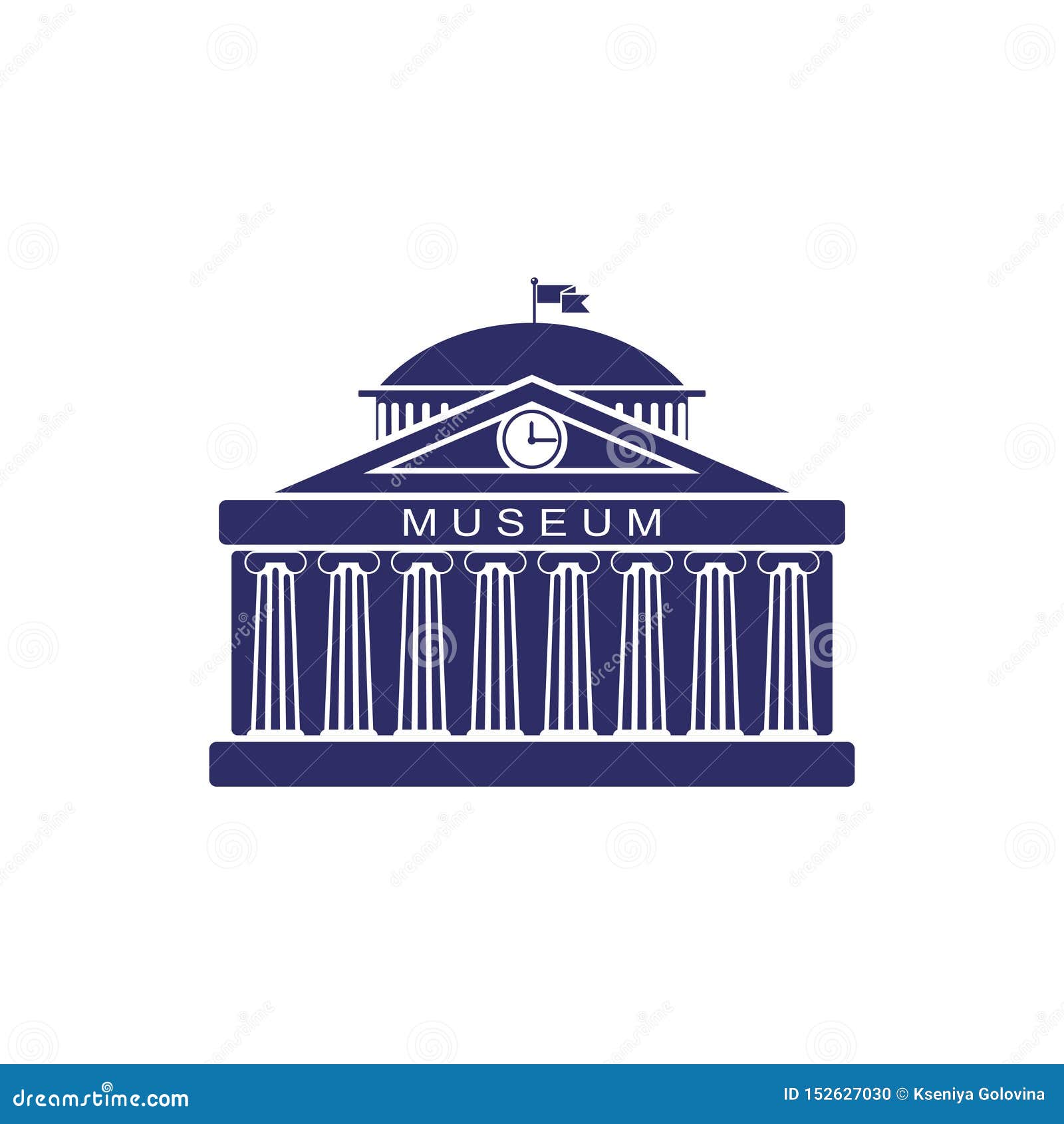 Museum, Architecture, Rome, Monument Icon. Element Of History Color ...