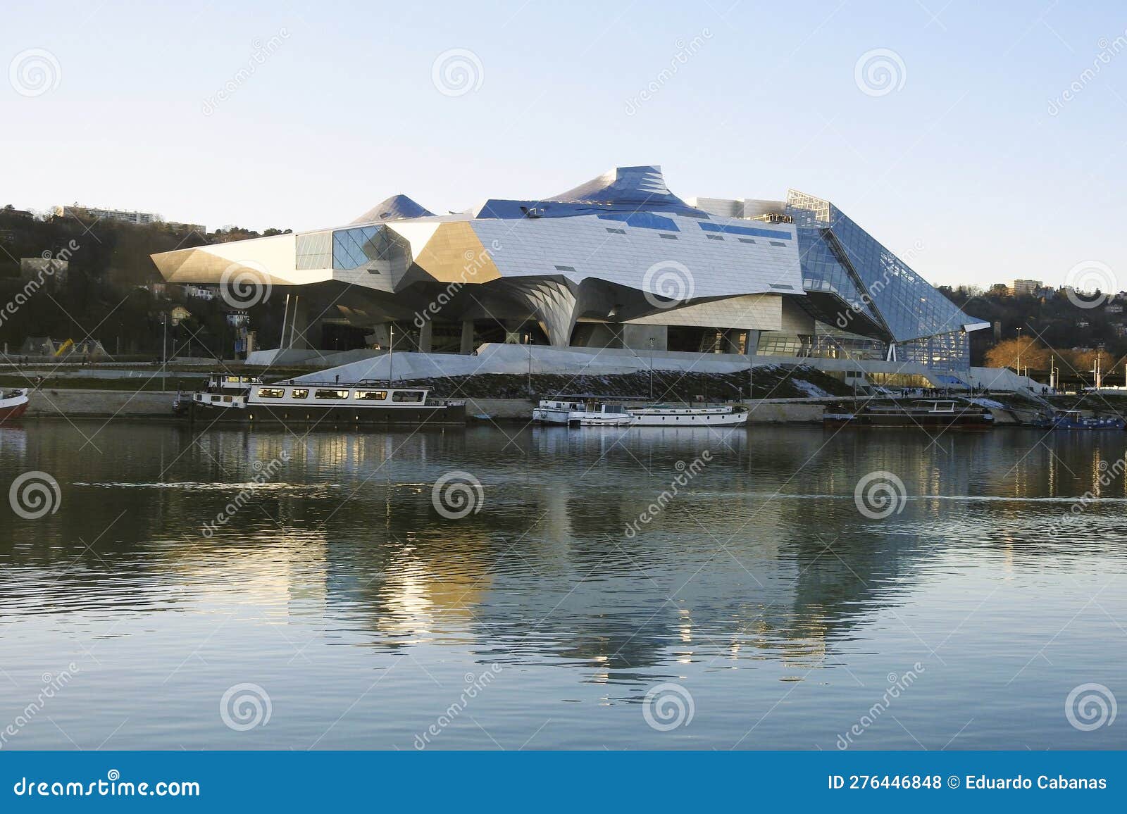 Museum of the Confluence, Lyon, France Editorial Stock Photo - Image of ...