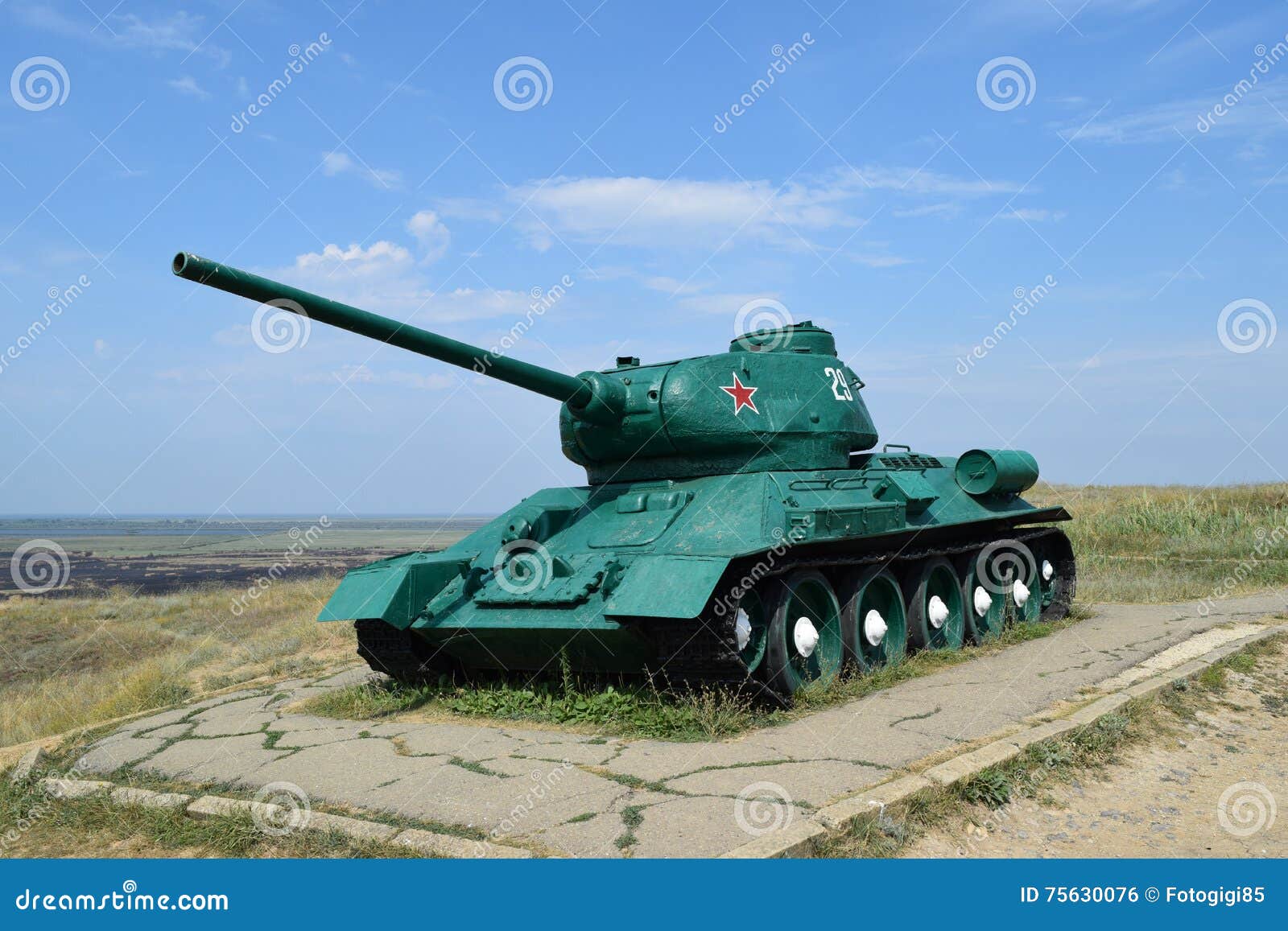 Museum copy of the tank editorial photo. Image of metal - 75630076