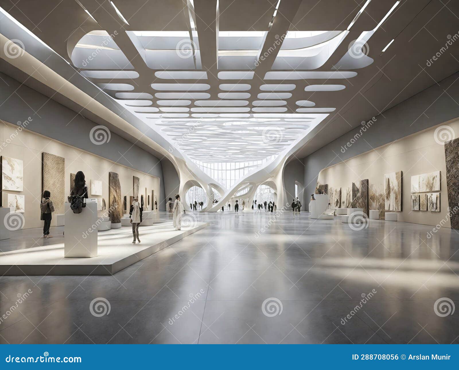 A Museum Dedicated To a Specific Culture or Art Form Stock Illustration ...