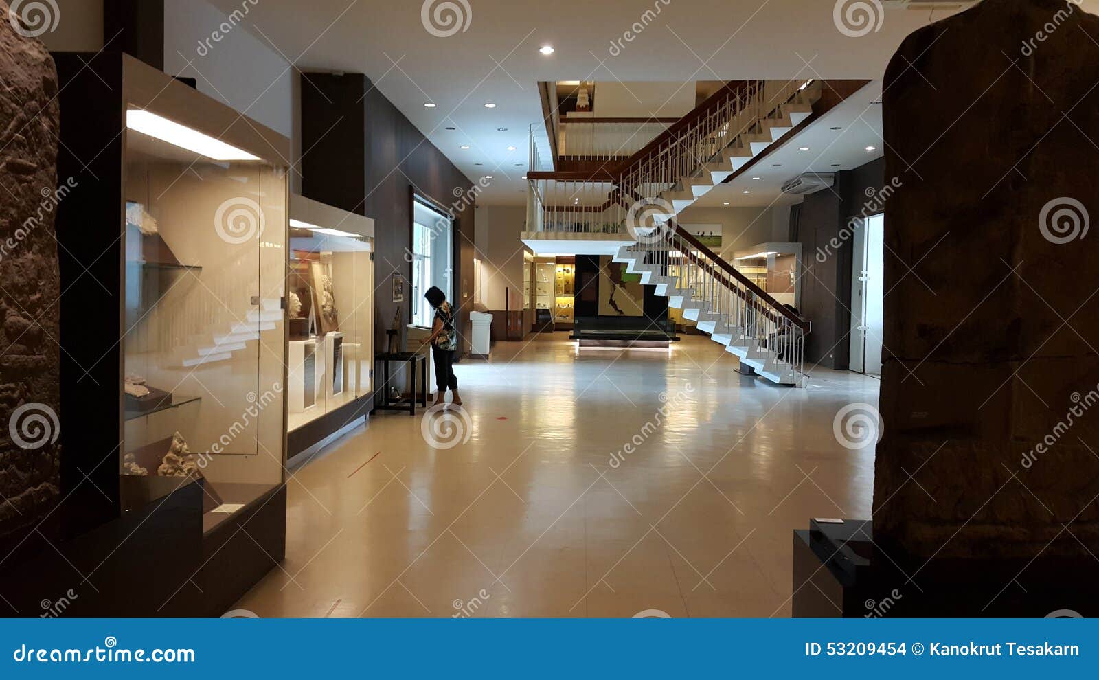 Museum display hall editorial stock image. Image of display - 53209454
