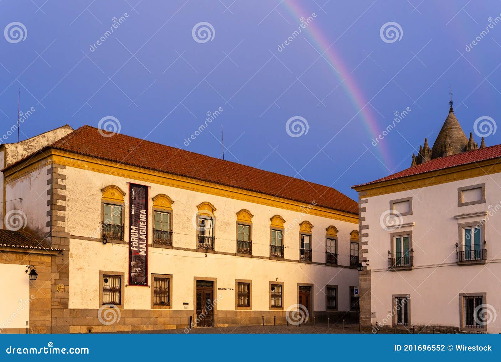 Museum of Evora in Portugal Editorial Photography - Image of entrance ...