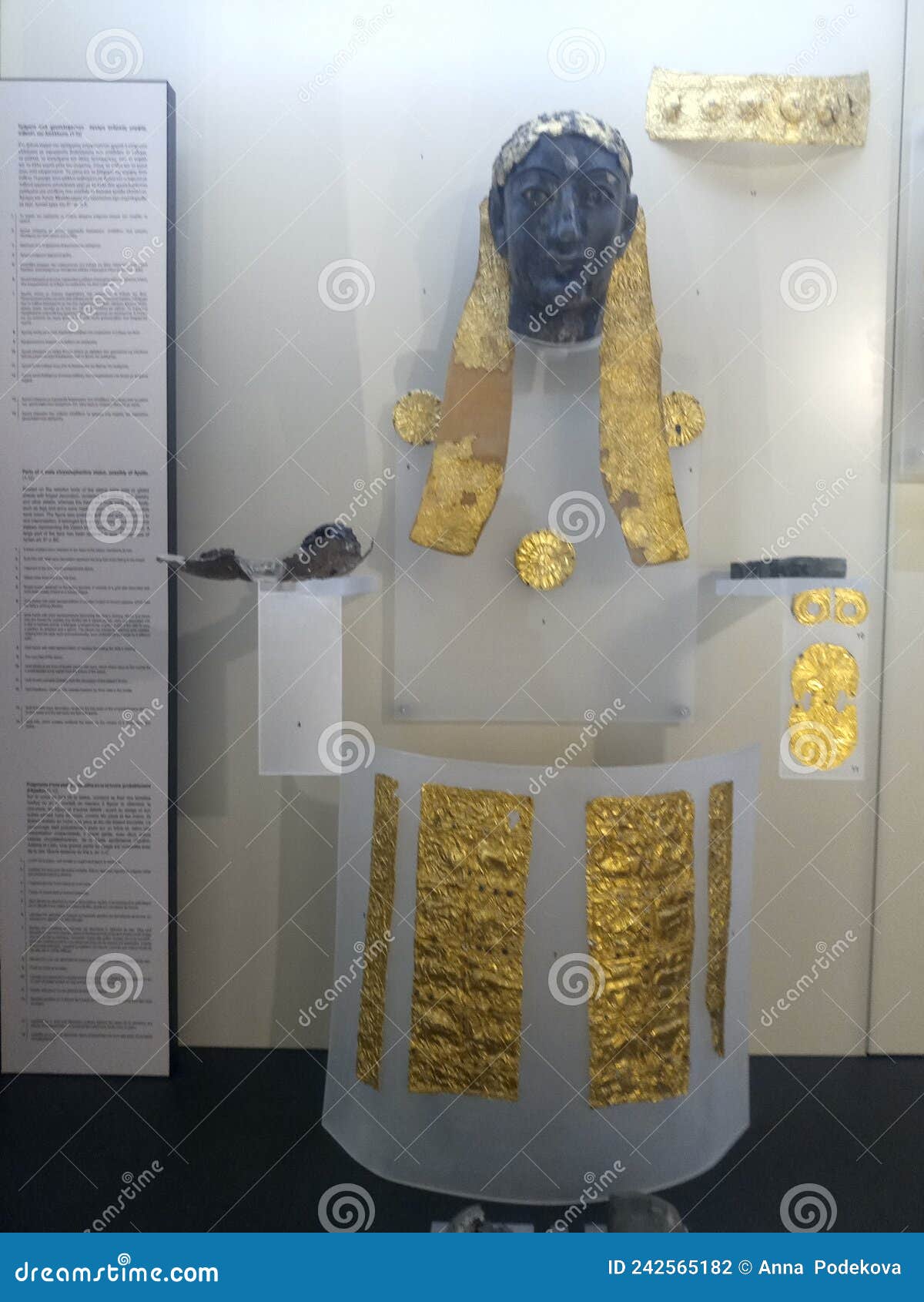 Museum Exponents in Delphi, Greece Stock Photo - Image of bright ...