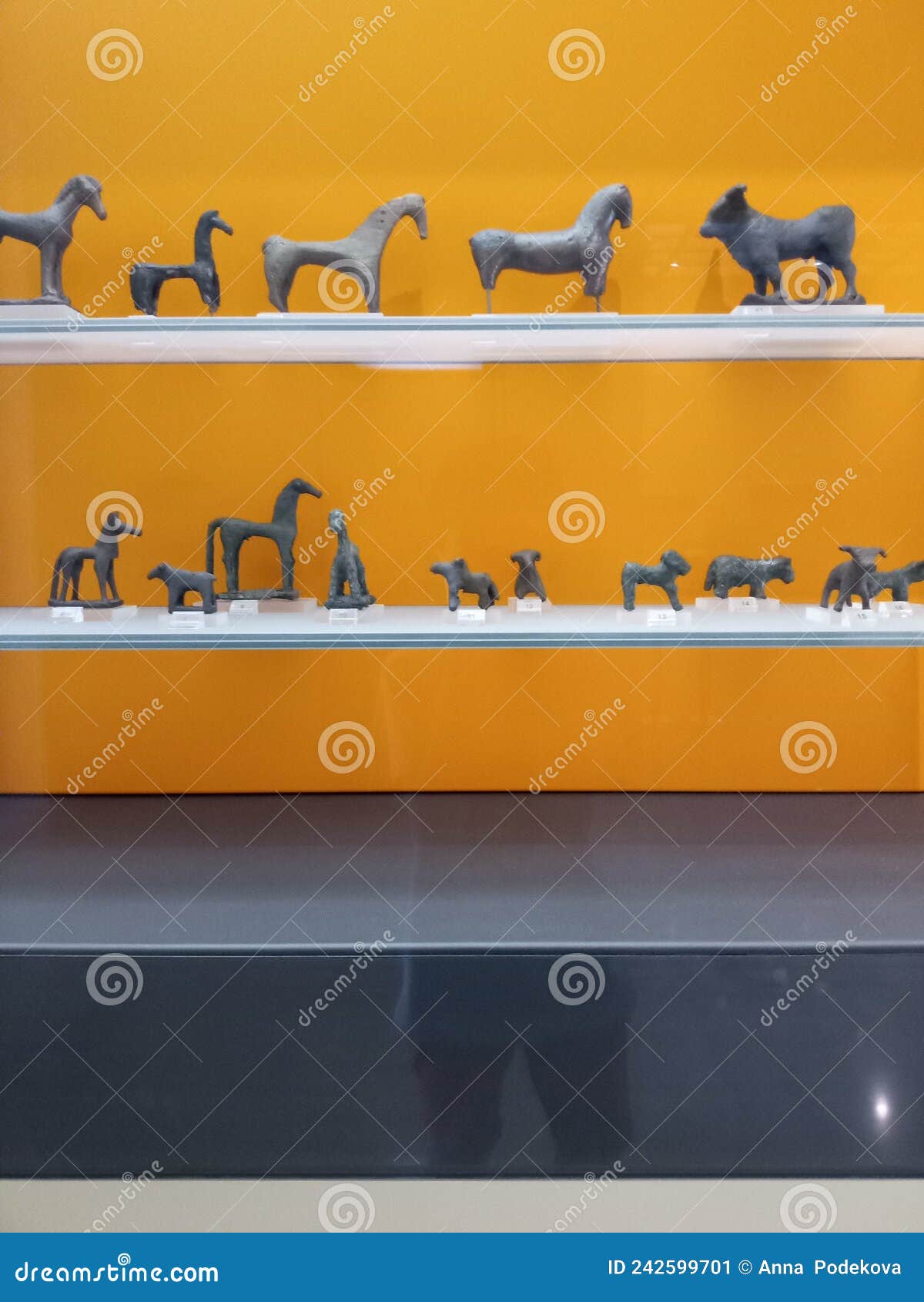 Museum Exponents in Delphi, Greece Stock Image - Image of classical ...