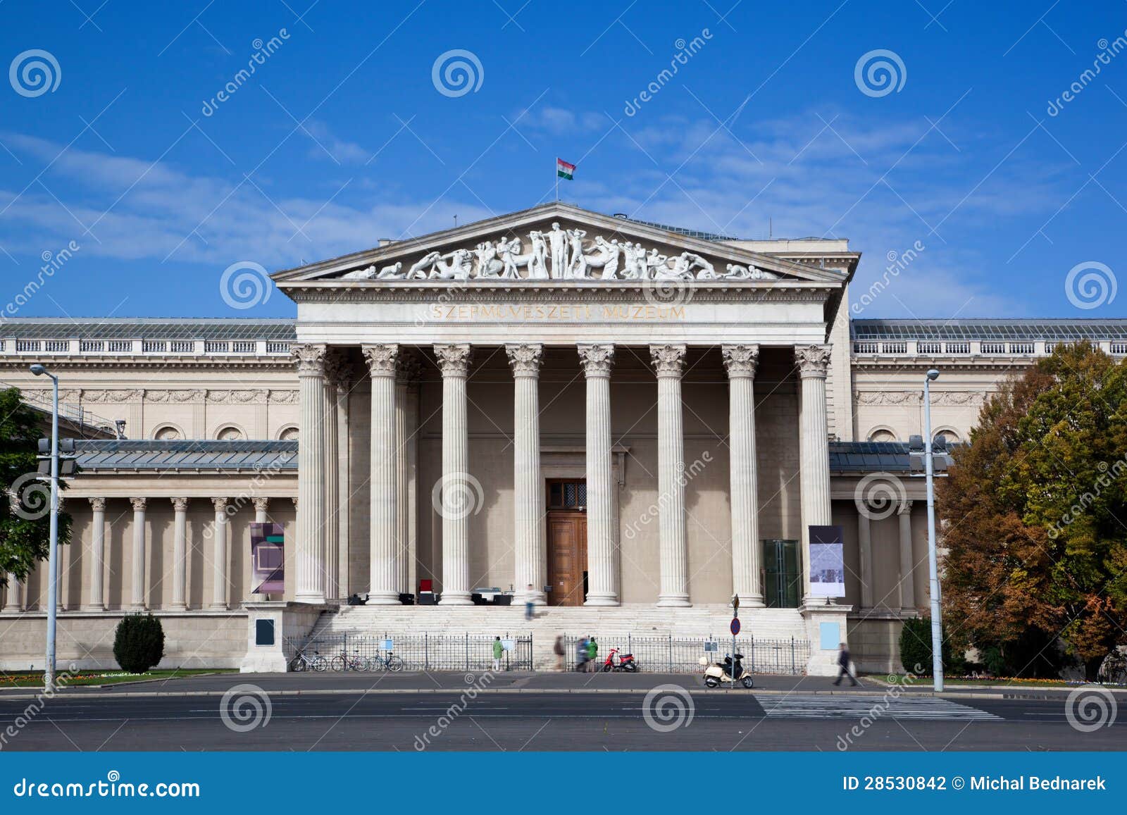 Museum of Fine Arts. Budapest, Hungary Stock Photo - Image of museum ...