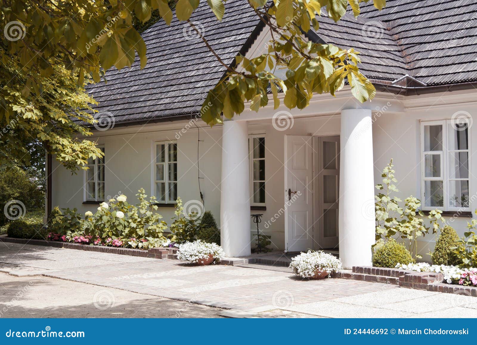 Museum of Frederick Chopin. Stock Photo - Image of architecture ...