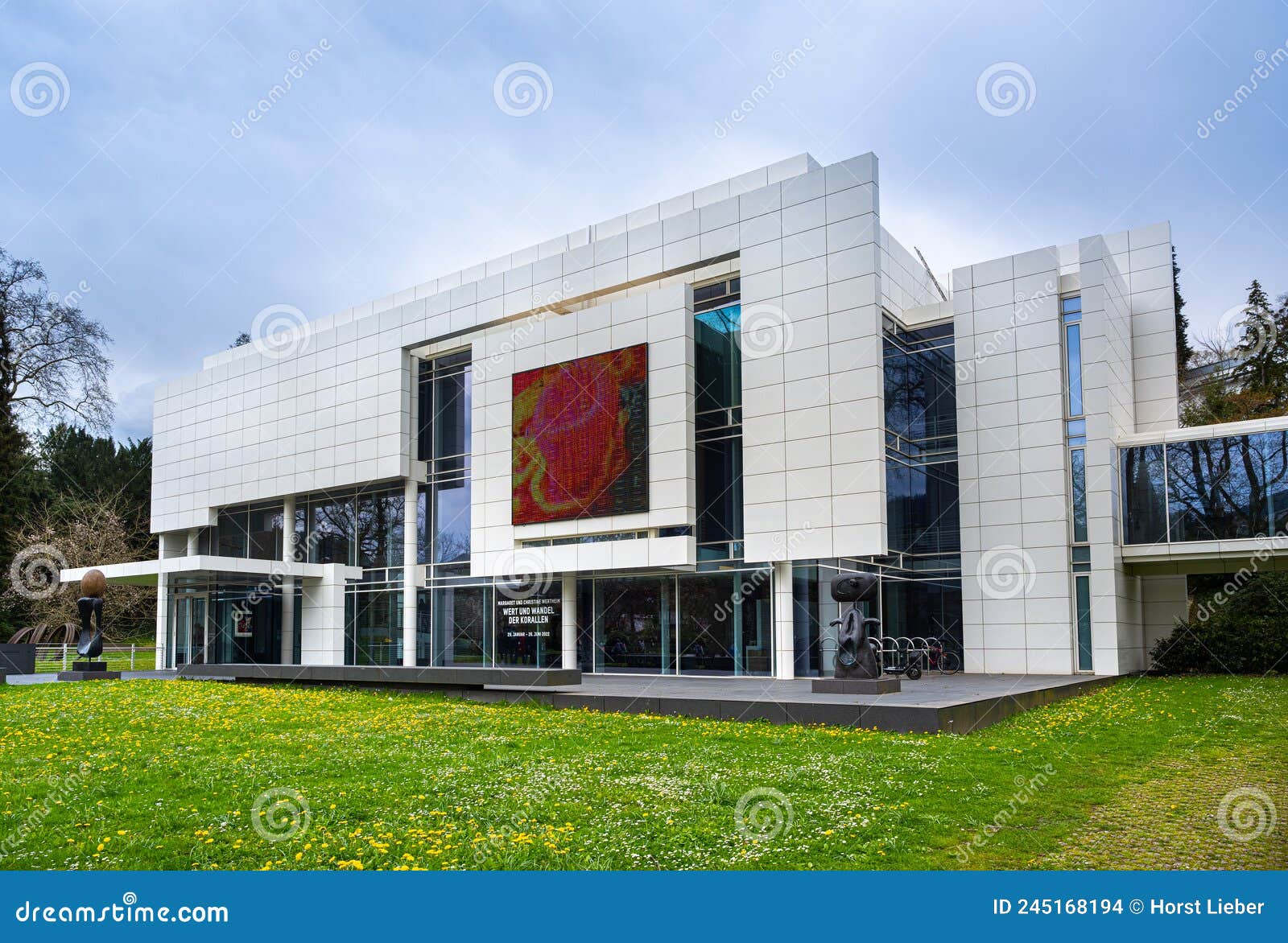 Museum Frieder Burda on Lichtentaler Allee in Baden Baden. Baden ...