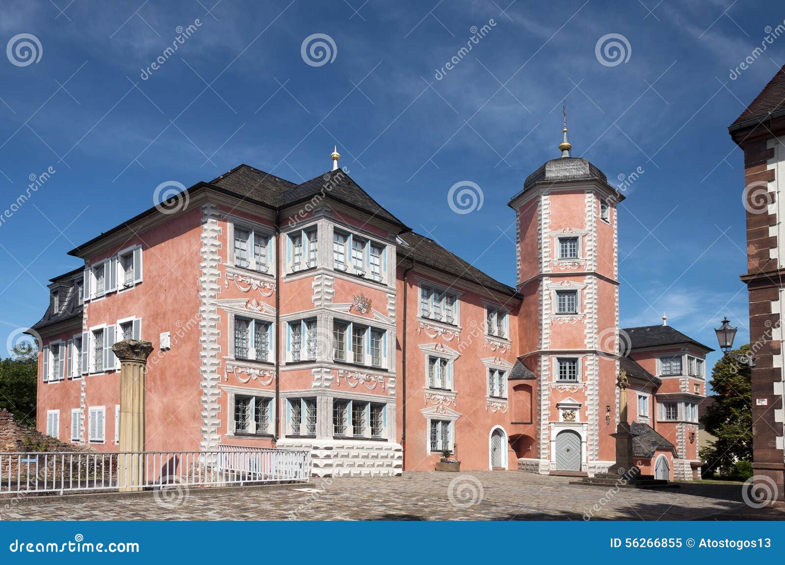 Museum and Historic Building in Ladenburg Stock Image - Image of famous ...