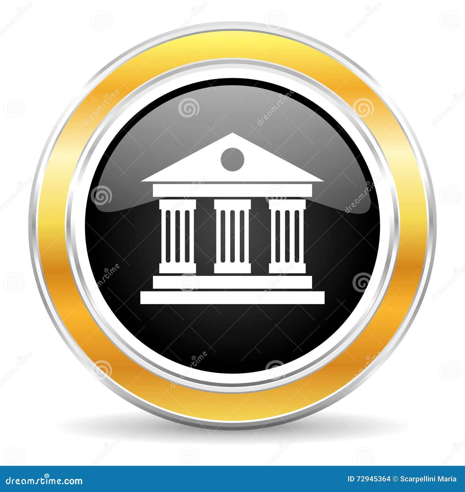 Museum Map Icon. Trendy Museum Map Logo Concept On White Background ...