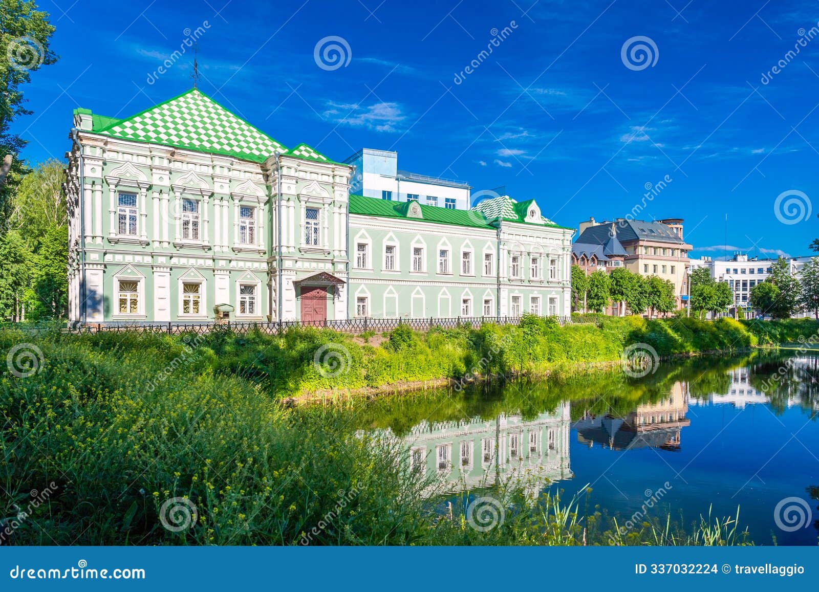 Museum of Local Lore in a Small Russian Town of Shuya Stock Photo ...