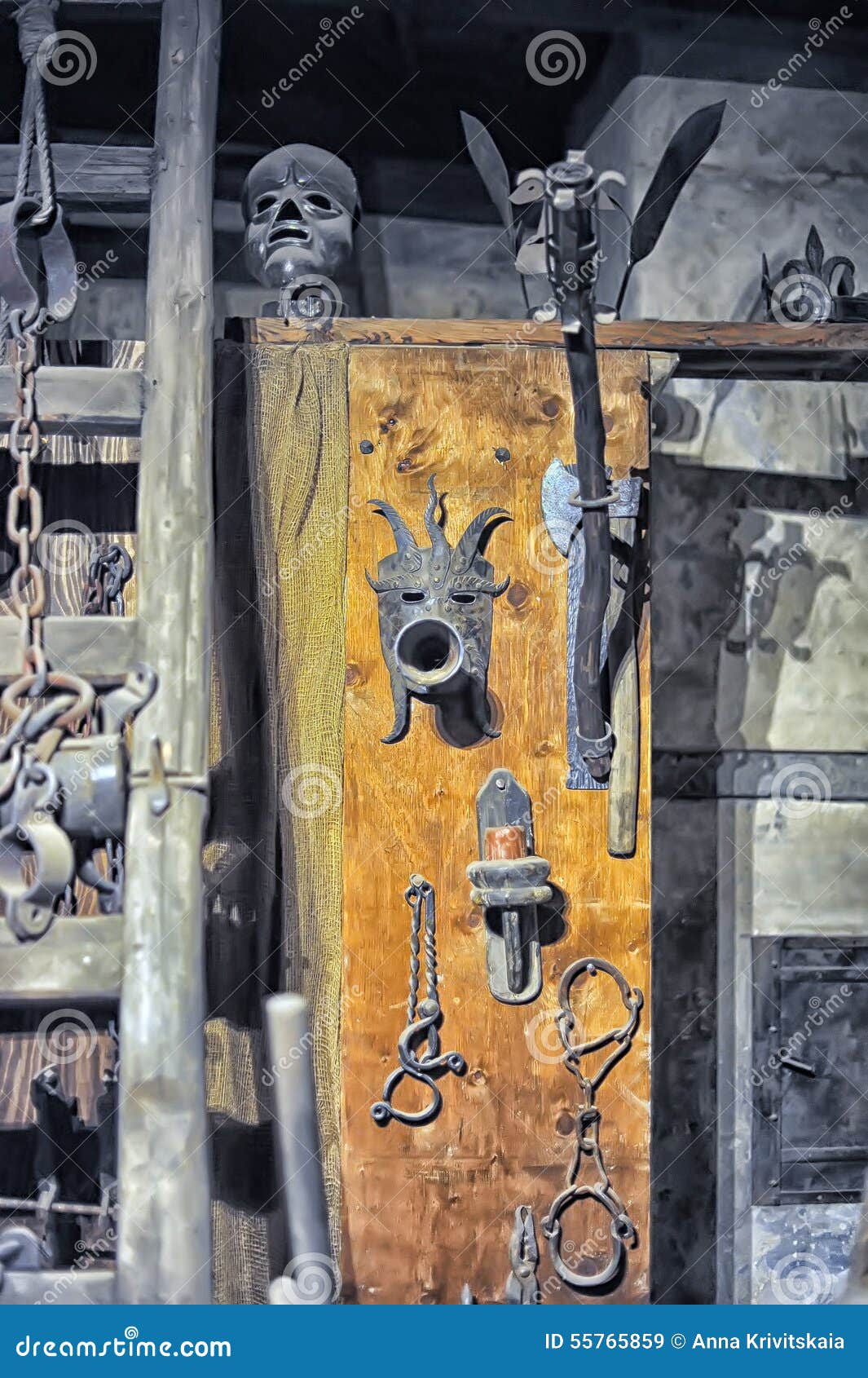 Museum of Medieval Torture Instruments Editorial Stock Image - Image of ...