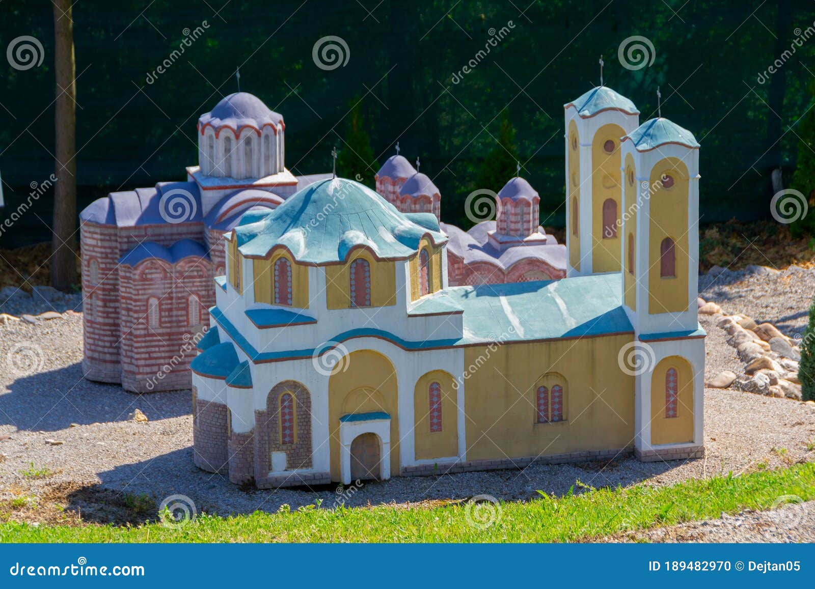 Museum of Miniature Monasteries of Serbia in the Open Editorial Image ...