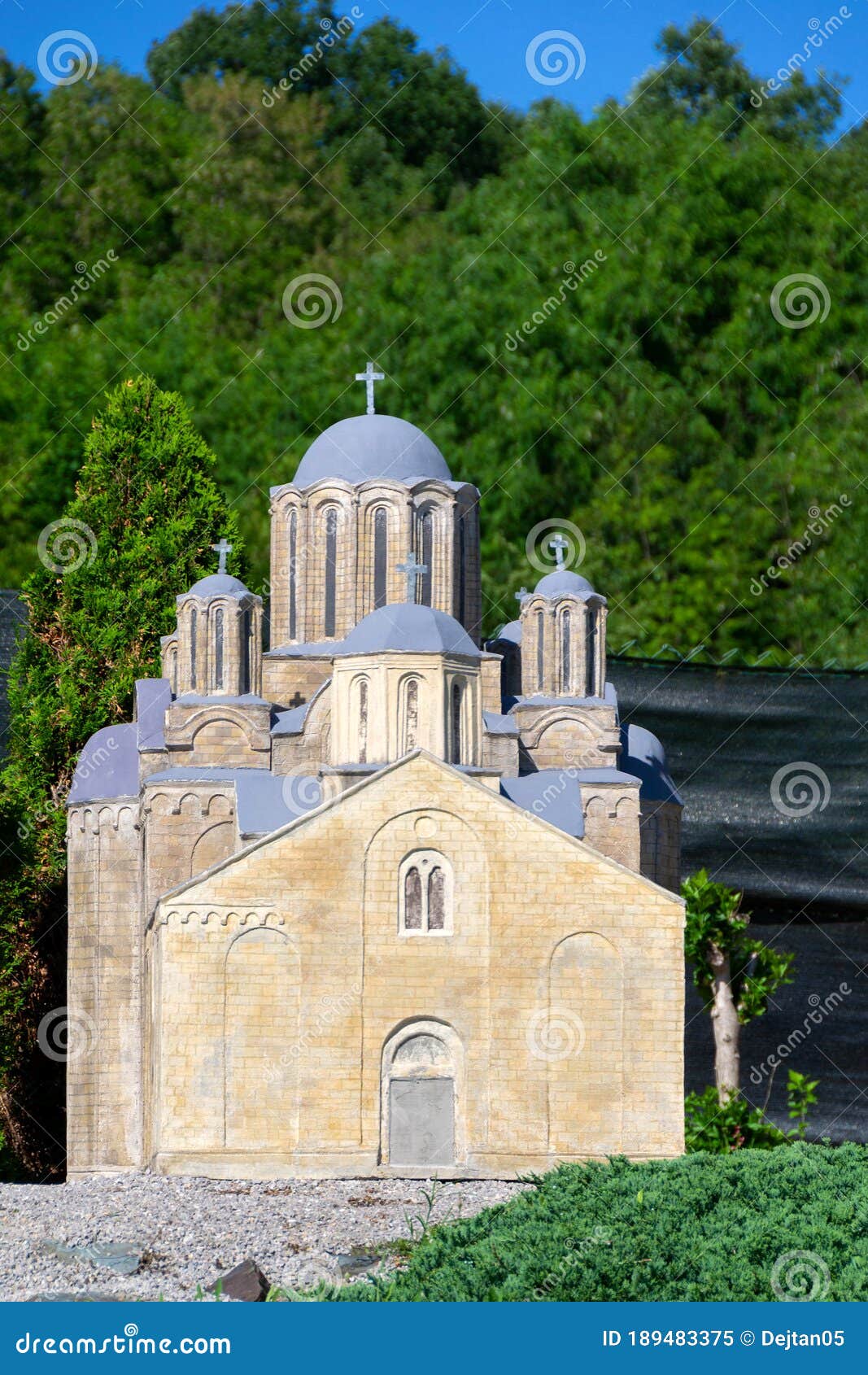 Museum of Miniature Monasteries of Serbia in the Open Editorial Image ...