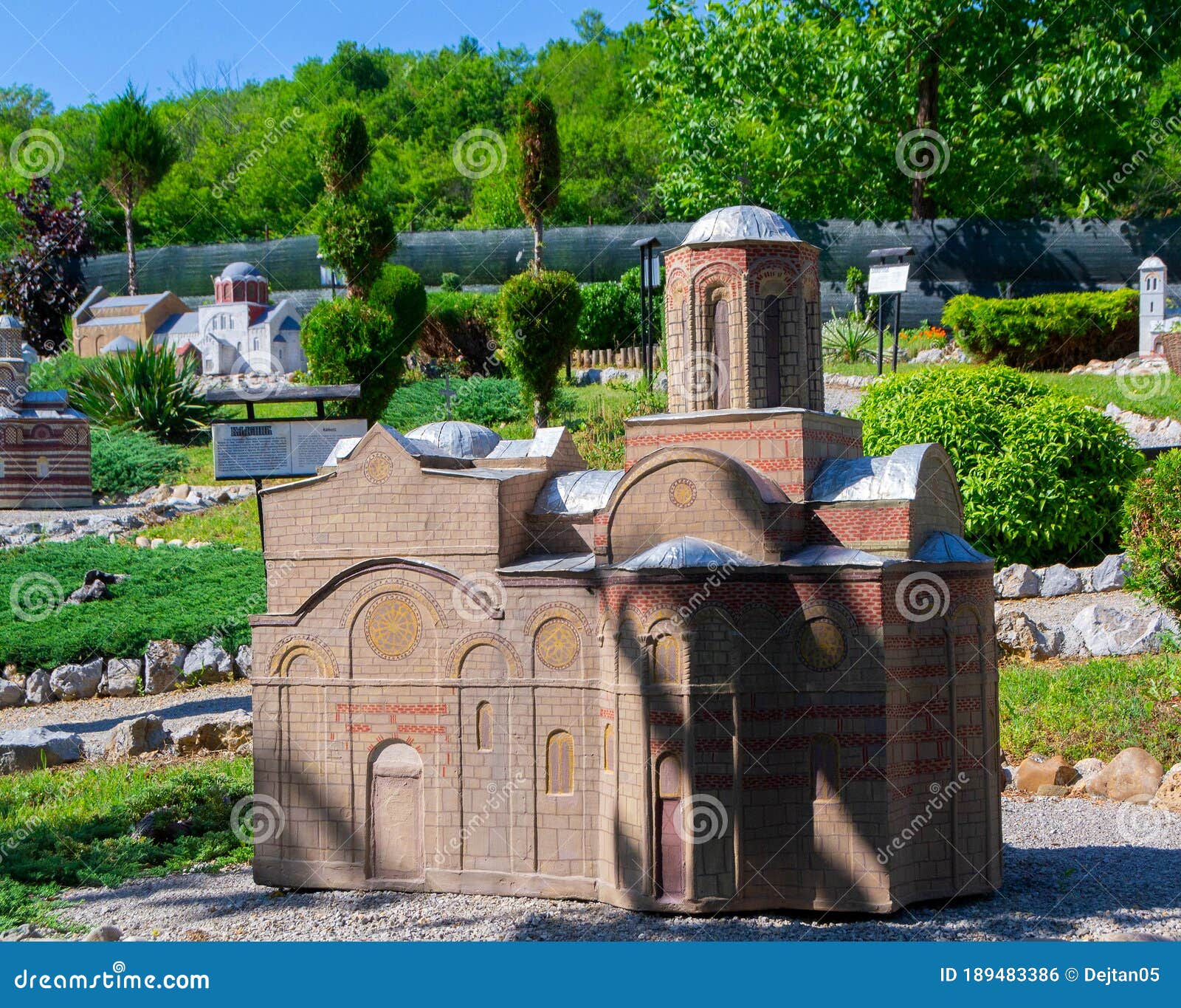 Museum of Miniature Monasteries of Serbia in the Open Editorial Photo ...
