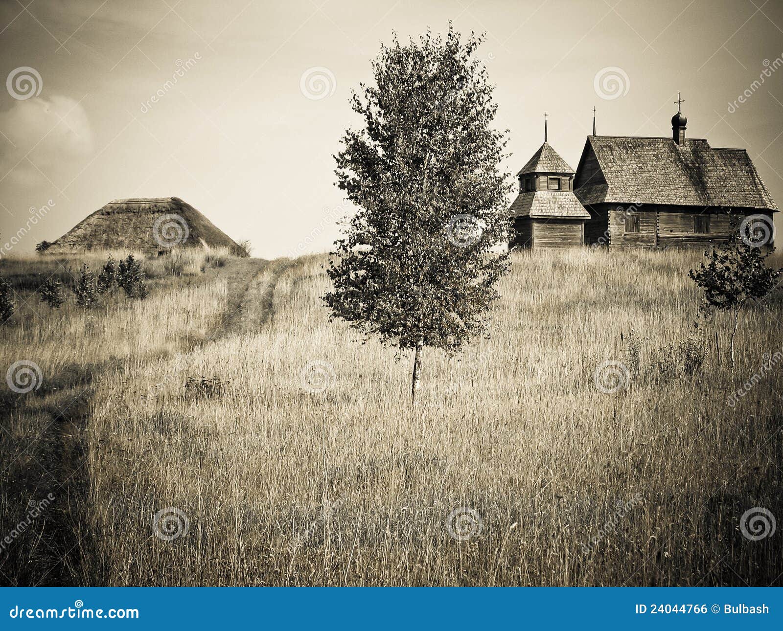 Museum of Old Rural Buildings Stock Photo - Image of building, brown ...