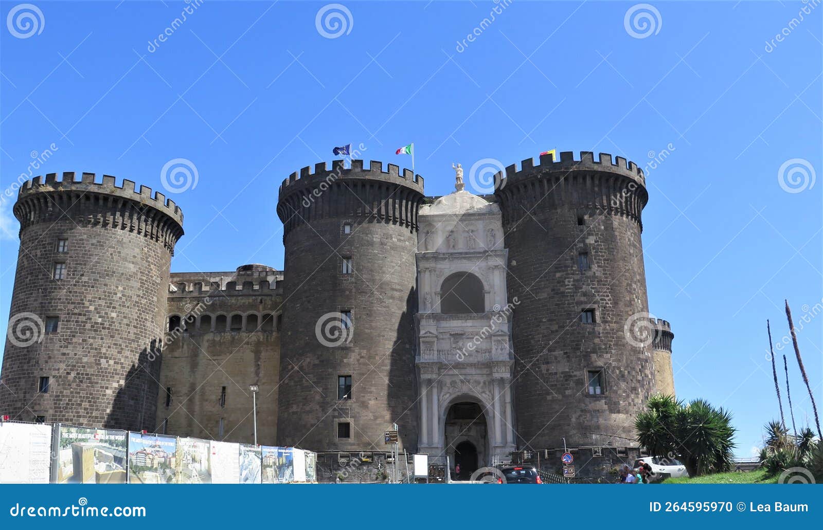 Naples, Italy, Castle Museum Editorial Image - Image of city, building ...