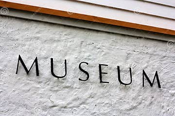 Museum sign stock photo. Image of modern, explore, wood - 15278306