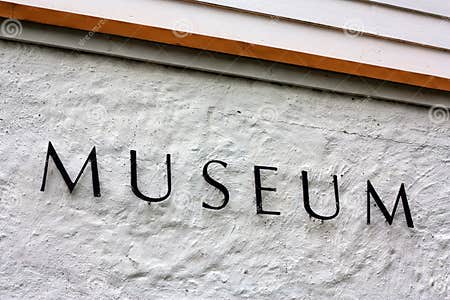 Museum sign stock photo. Image of modern, explore, wood - 15278306