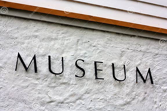 Museum sign stock photo. Image of modern, explore, wood - 15278306