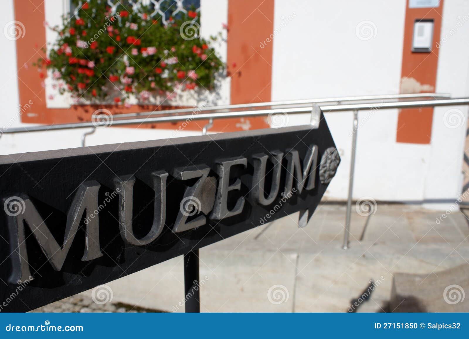 A museum sign post stock photo. Image of sign, outdoors - 27151850