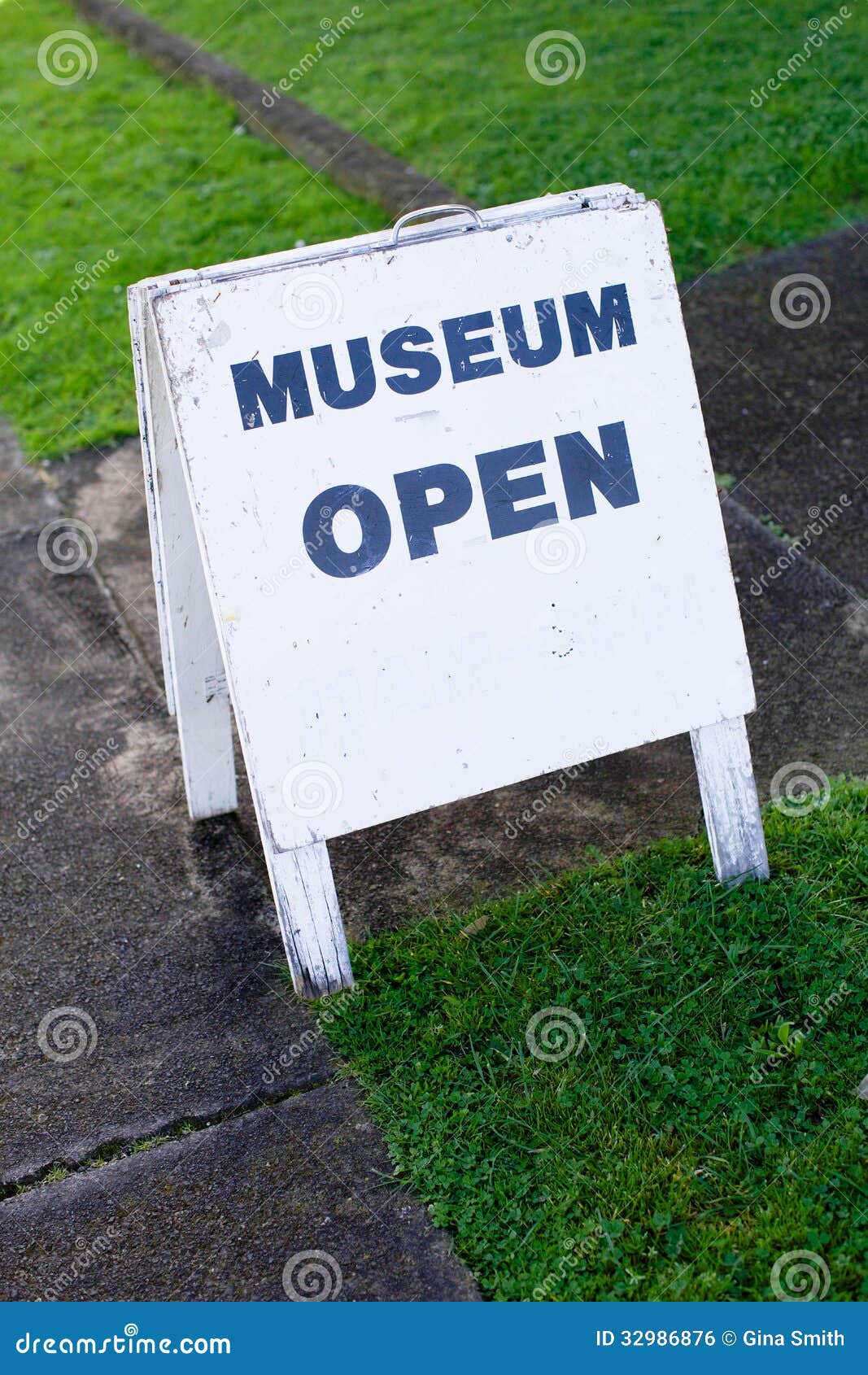 Museum sign. stock photo. Image of board, museum, billboard - 32986876