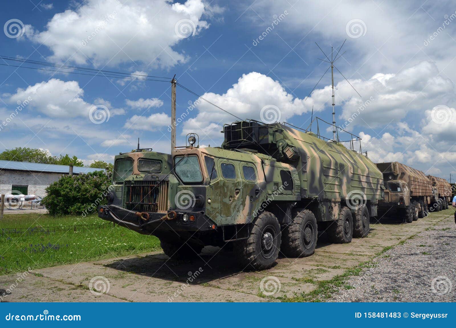 Starting and Command Vehicles of Medium-range Missile Systems ...