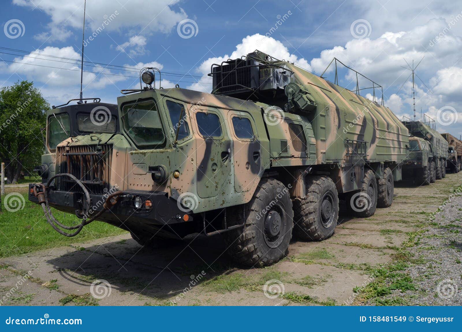 Starting and Command Vehicles of Medium-range Missile Systems ...