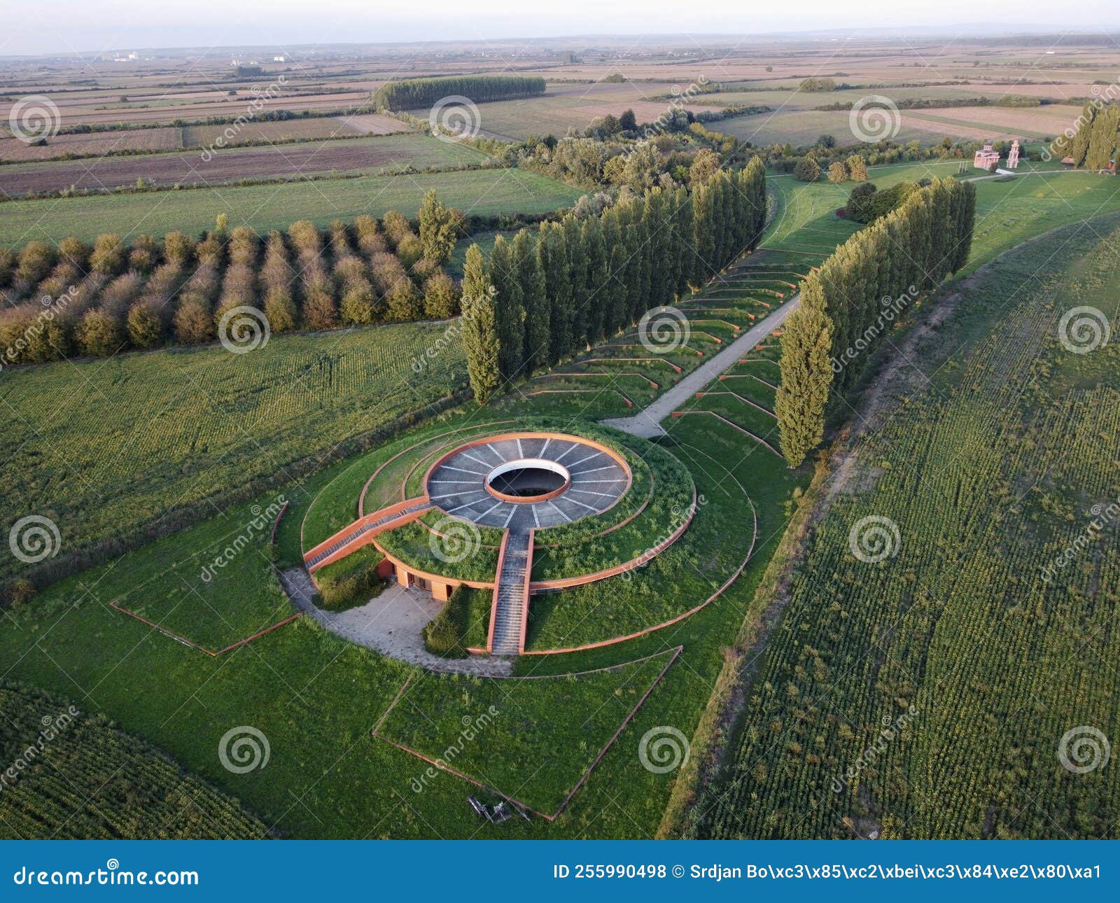 Museum Srem front editorial stock photo. Image of stadium - 255990498