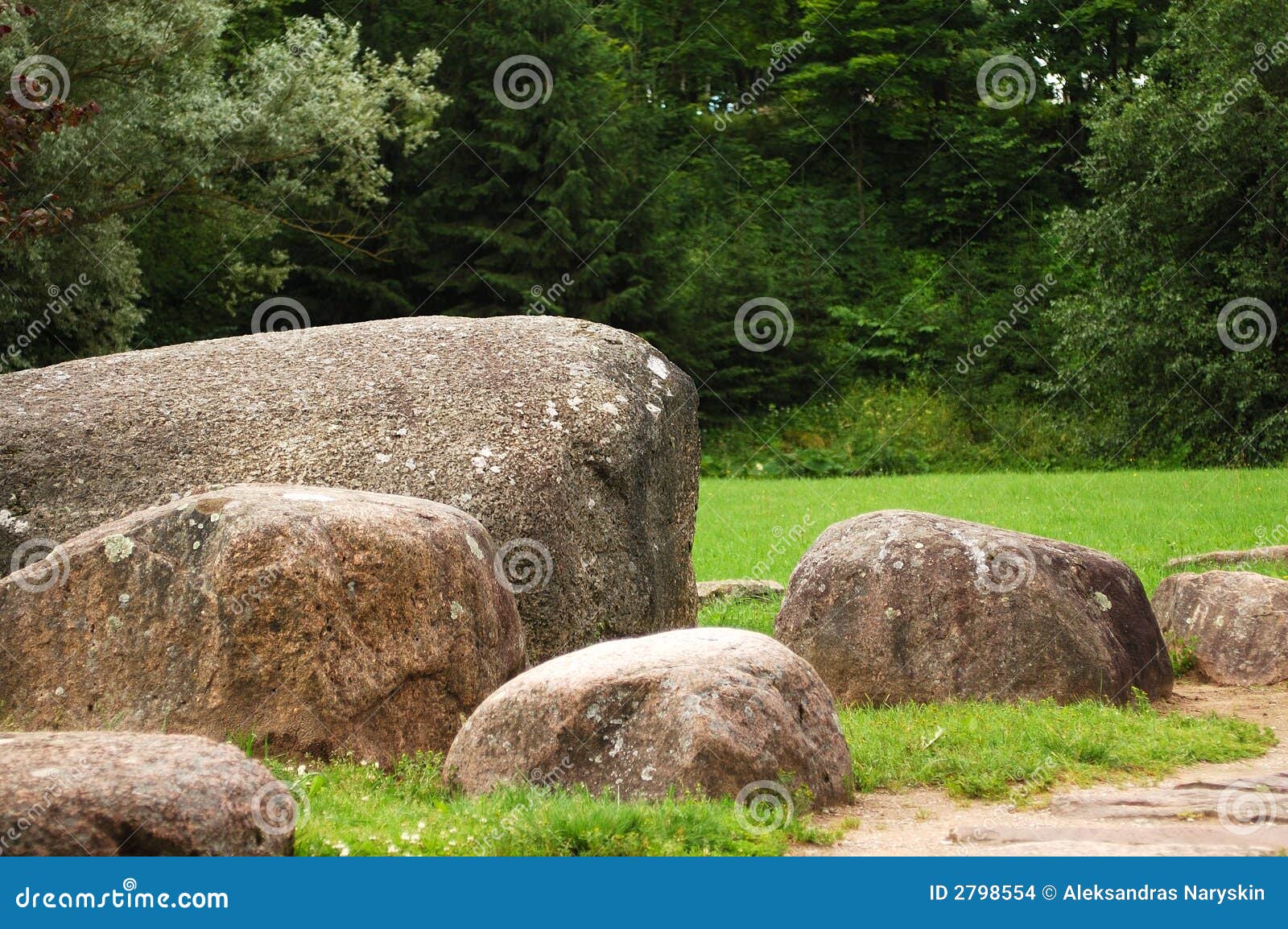Museum of Stones in Lithuania. Stock Photo - Image of fodder, gaily ...