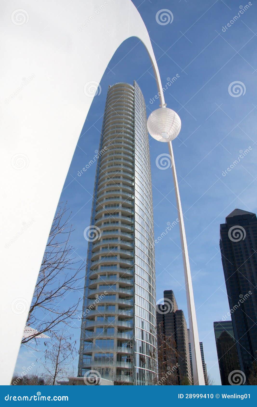 Museum tower in Dallas stock photo. Image of america - 28999410