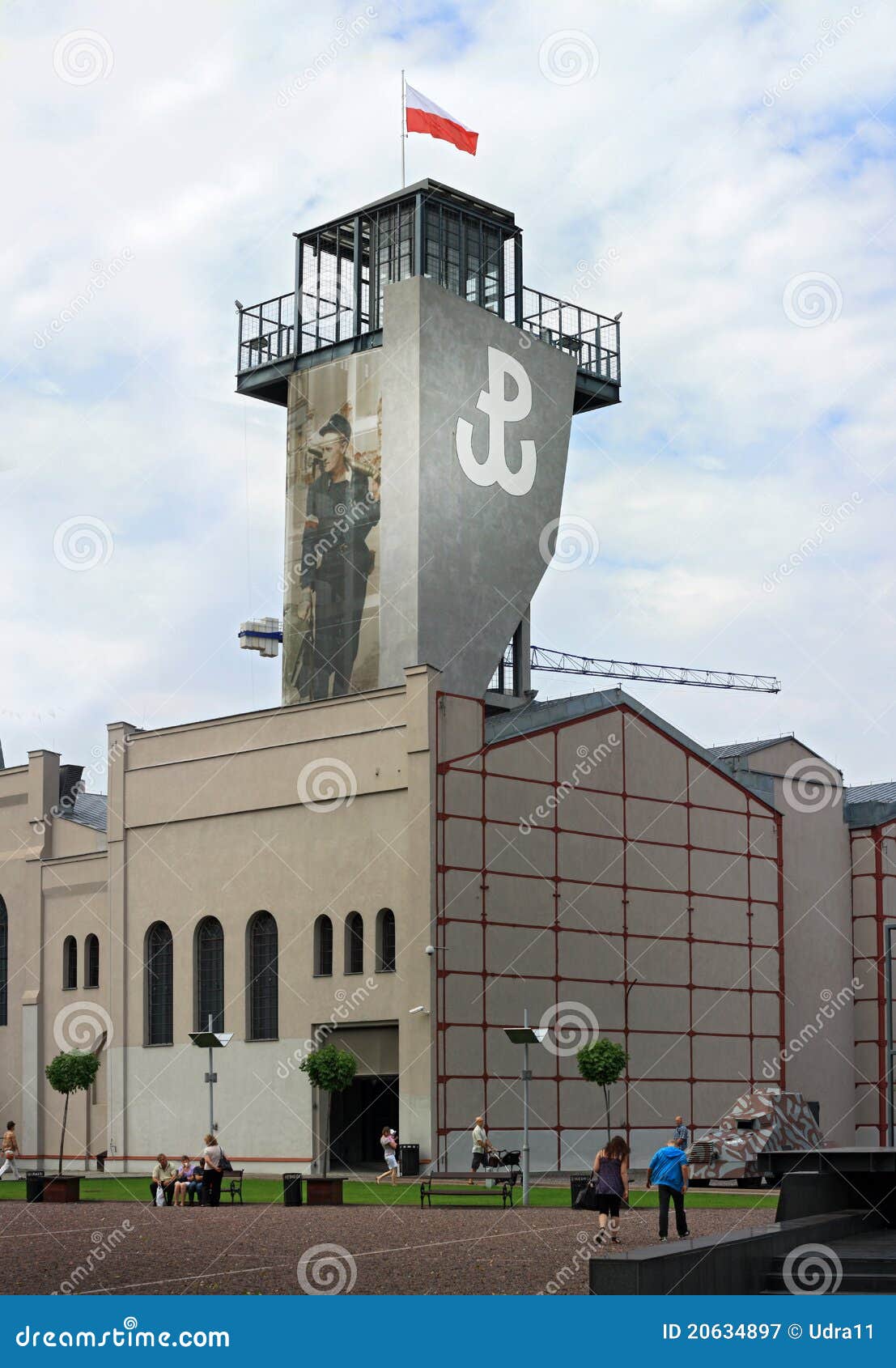 Museum of Warsaw Rising Outside Editorial Photography - Image of city ...