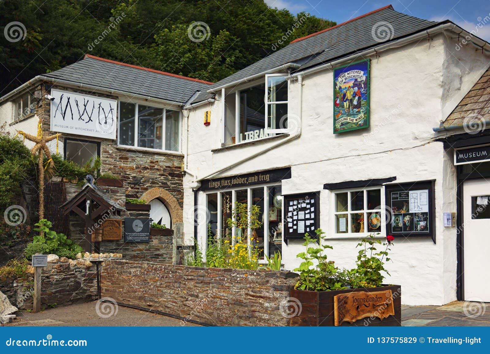 Museum of Witchcraft, Cornwall, UK Editorial Stock Image - Image of ...
