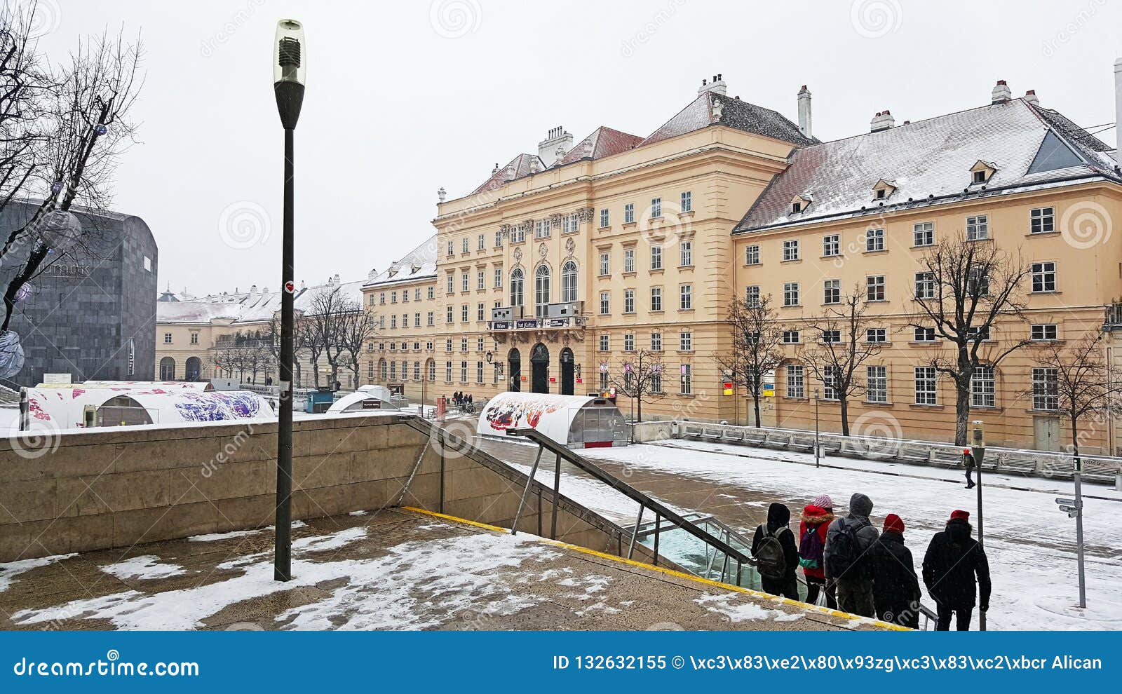 Museums Quarter, Museumsquartier in Vienna Editorial Image - Image of ...