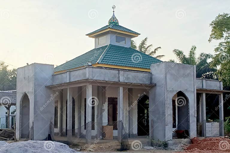 Mushola Building or Modern Surau Which is Still in the Process of ...