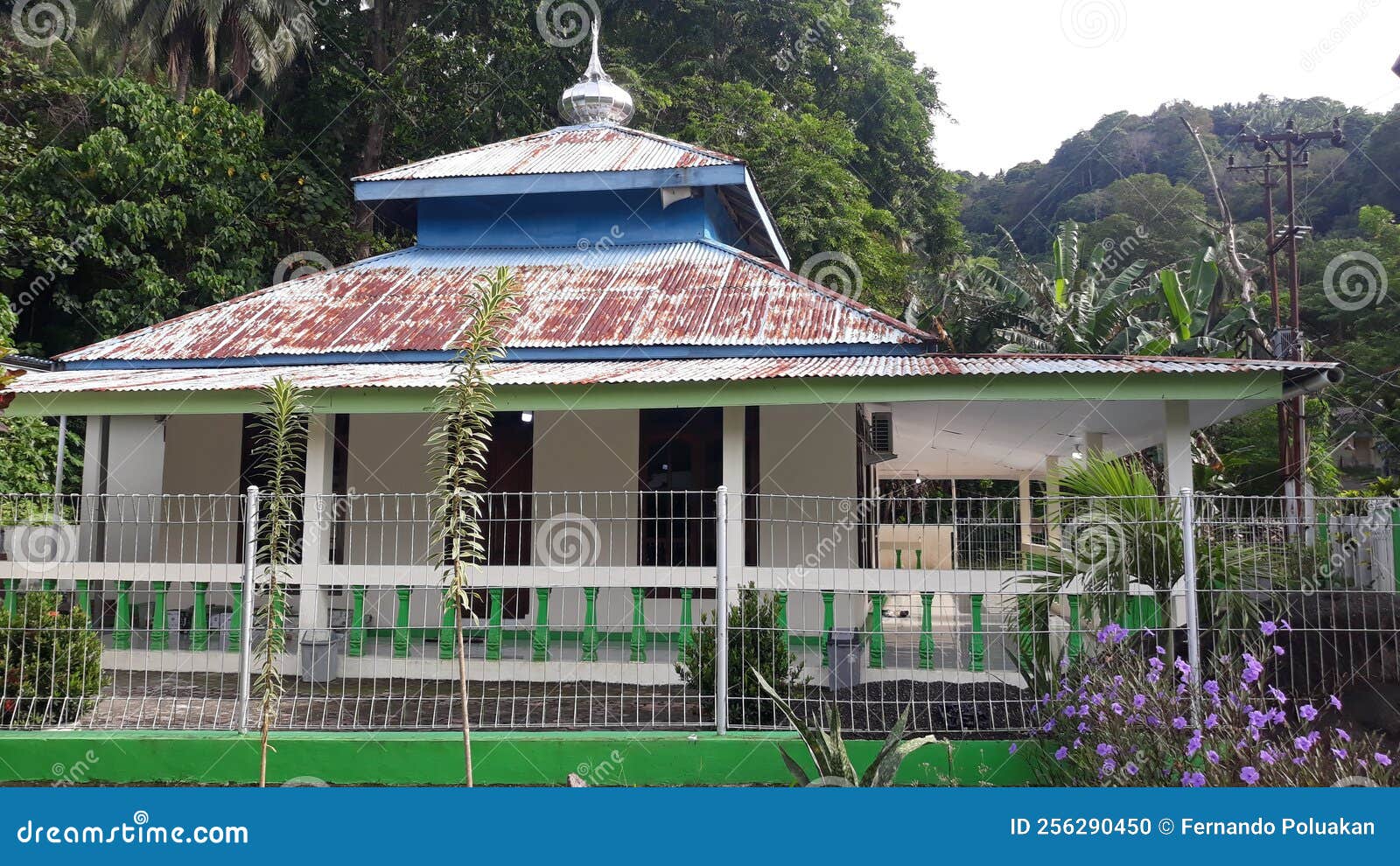 Mushola, or Mosque, in Indonesia Stock Photo - Image of tree, temple ...