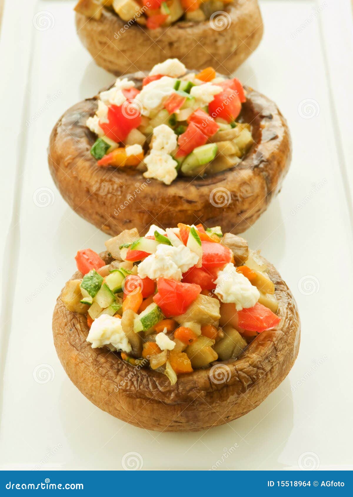 Mushroom caps stock photo. Image of appetizer, nutrition - 15518964