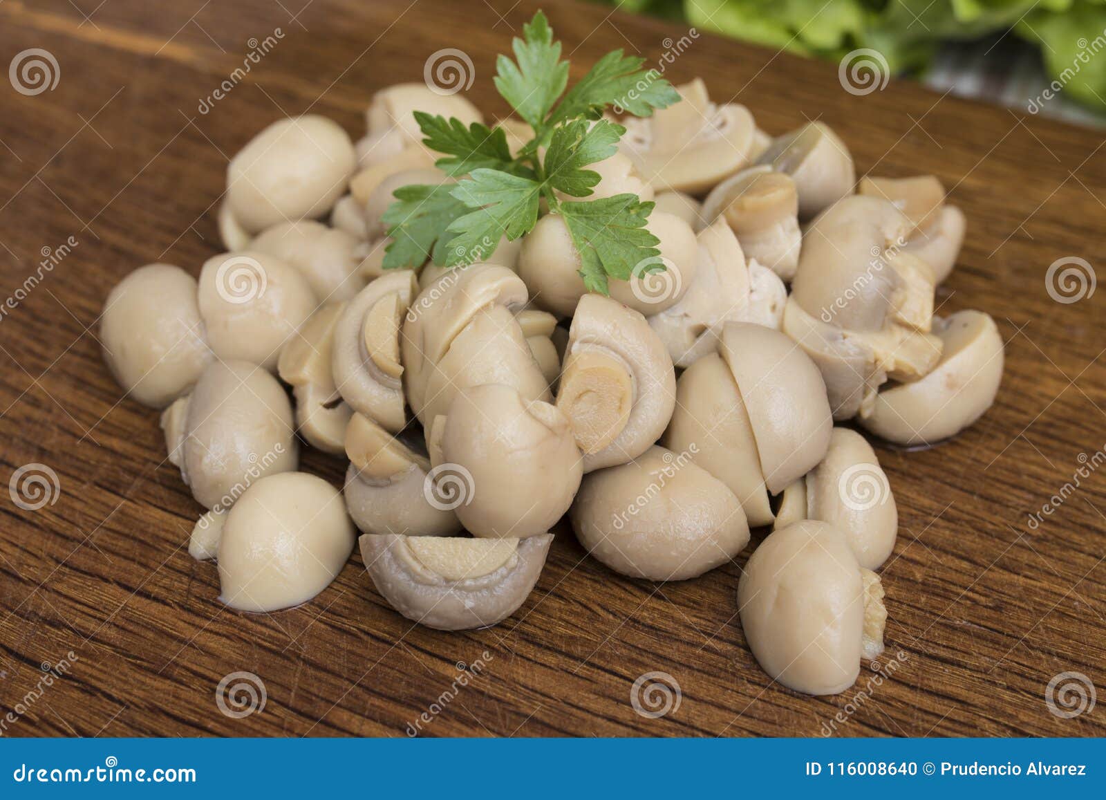 Mushrooms Stacked in the Kitchen Stock Photo - Image of gourmet ...