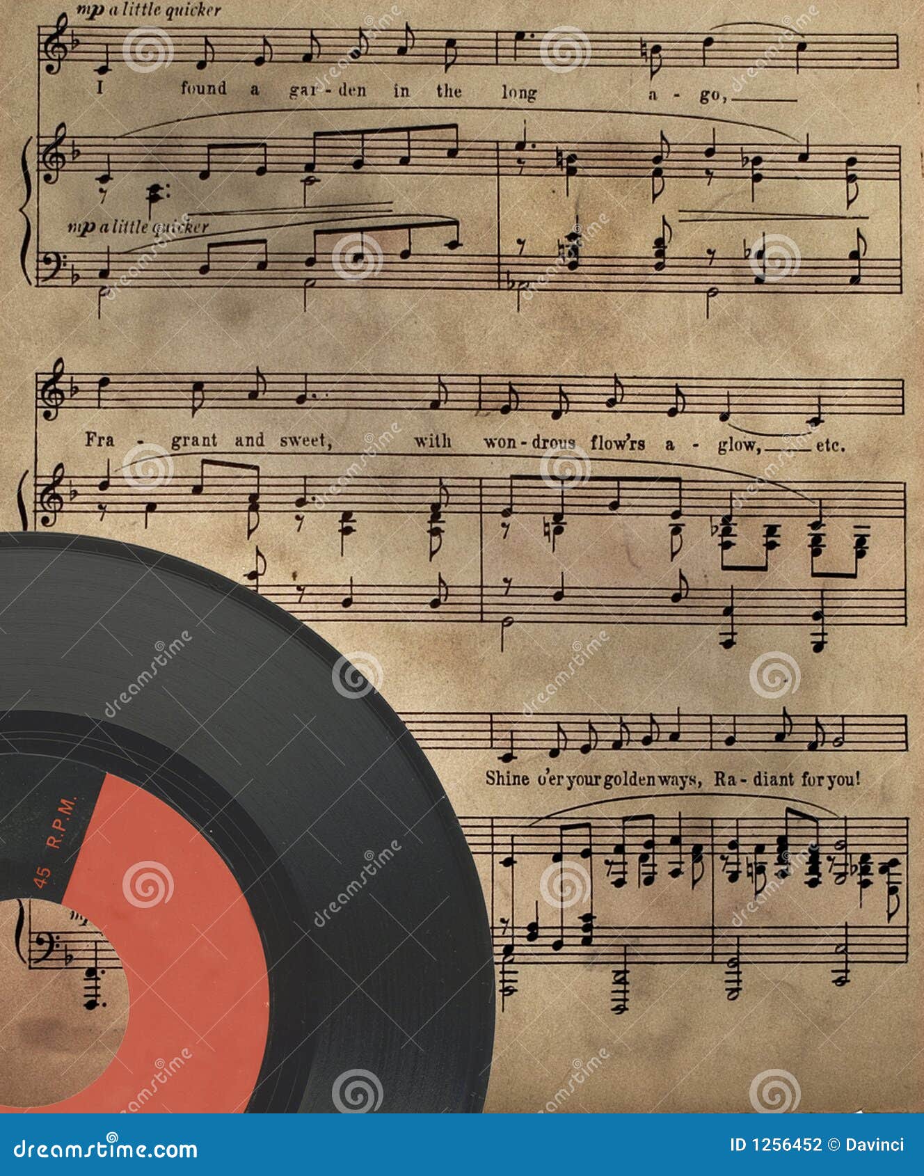 Music stock photo. Image of concert, music, compose, composition - 1256452