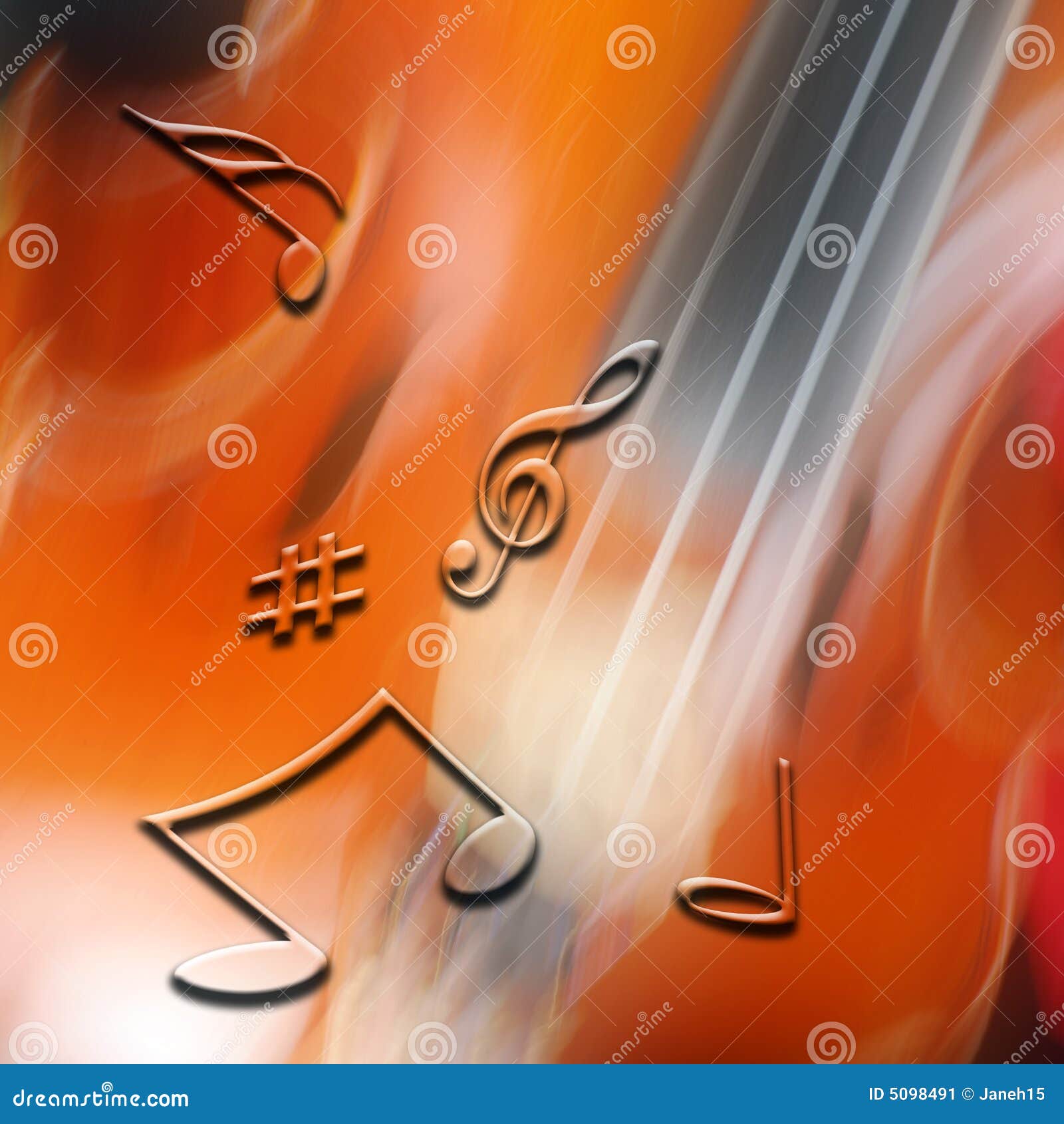 Music abstract stock illustration. Illustration of lines - 5098491