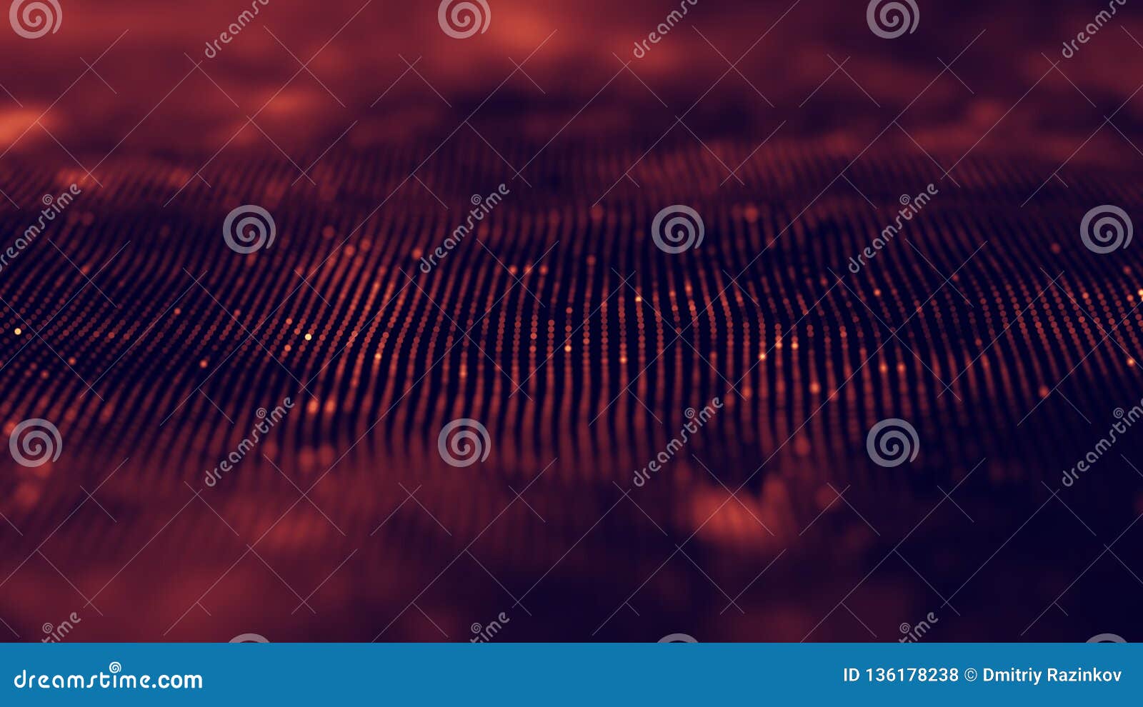 Music Abstract Background Blue. Equalizer for Music, Showing Sound ...