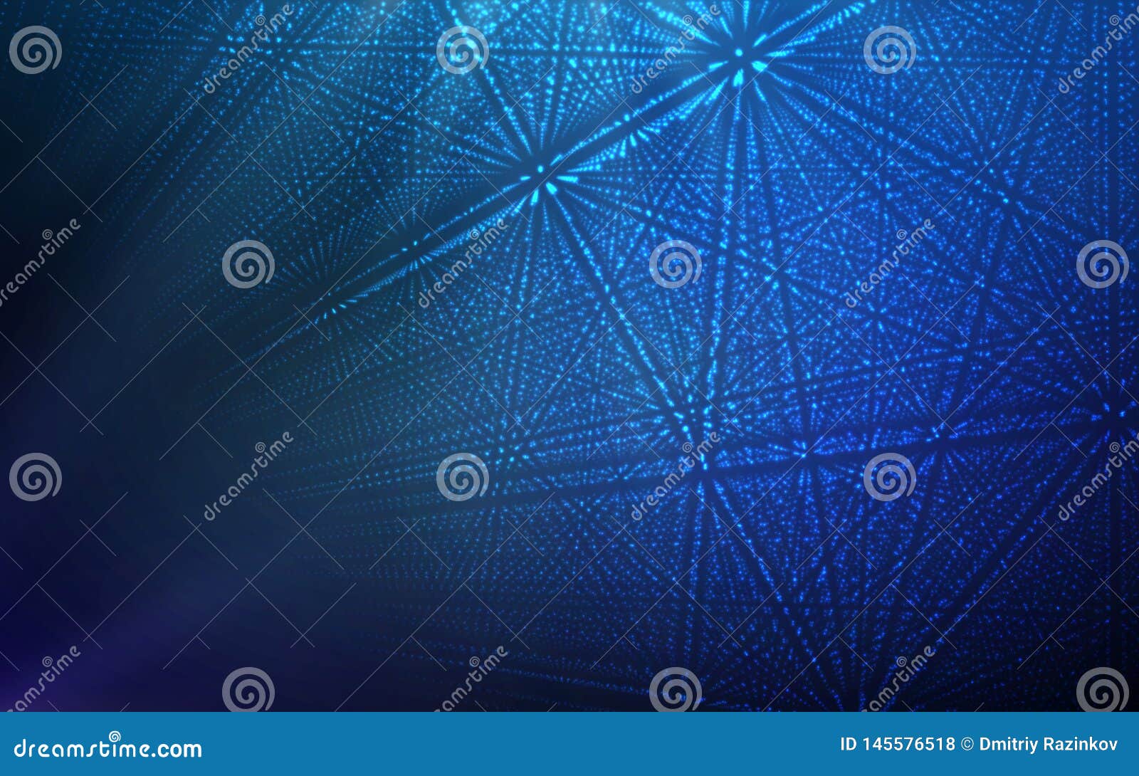 Music Abstract Background Blue. Eps10 Vector Illustration. Stock Vector ...