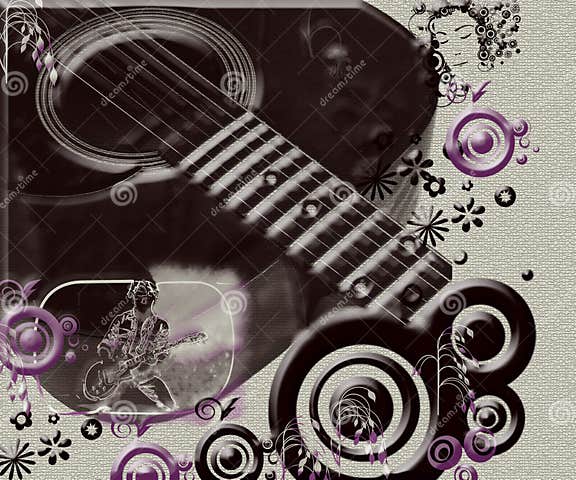 Music is all around stock illustration. Illustration of culture - 9391076