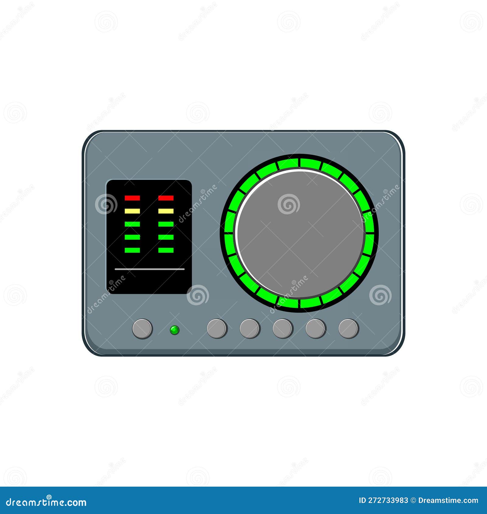 Music Audio Interface Cartoon Vector Illustration Stock Vector ...