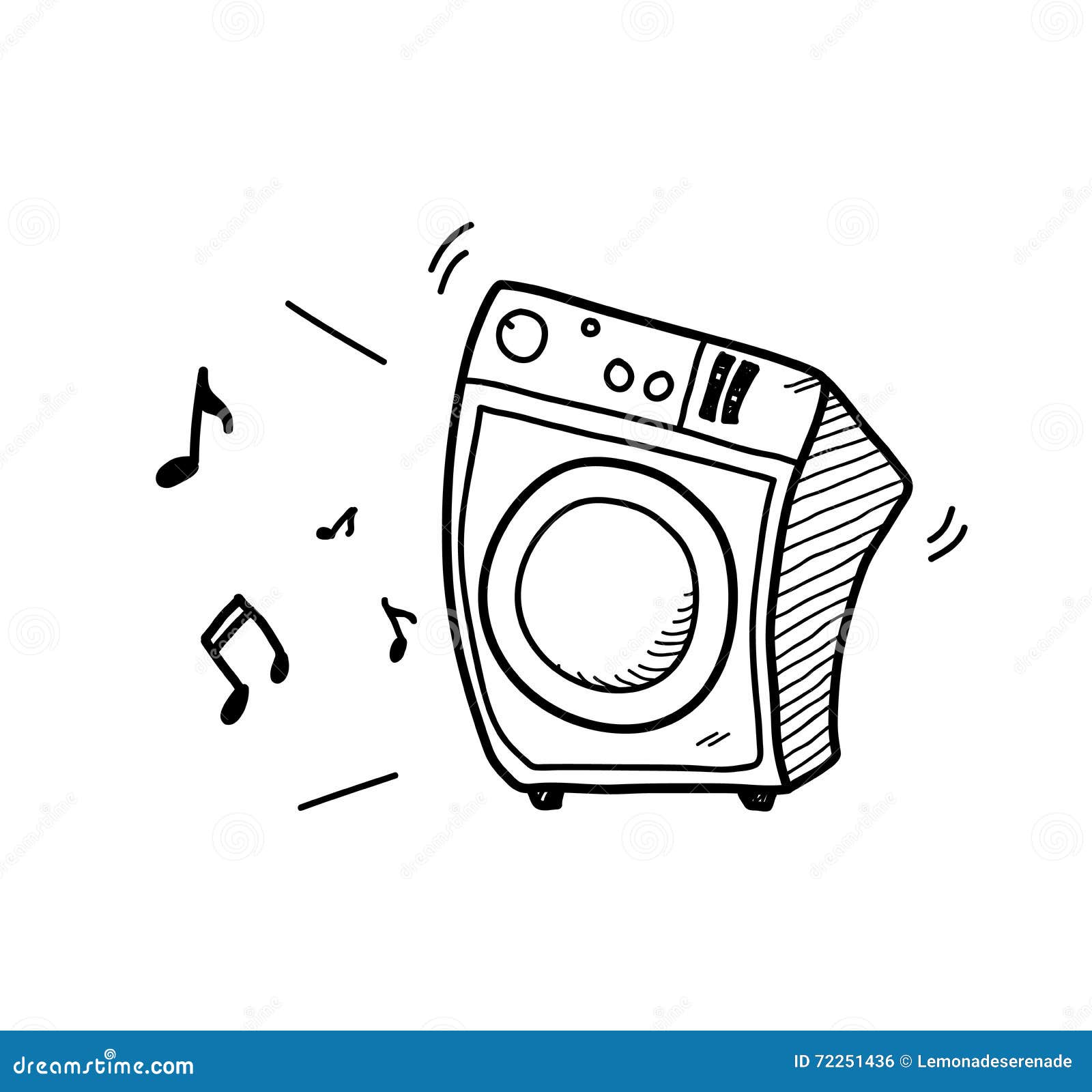 Music Audio Speaker System stock vector. Illustration of drawing - 72251436