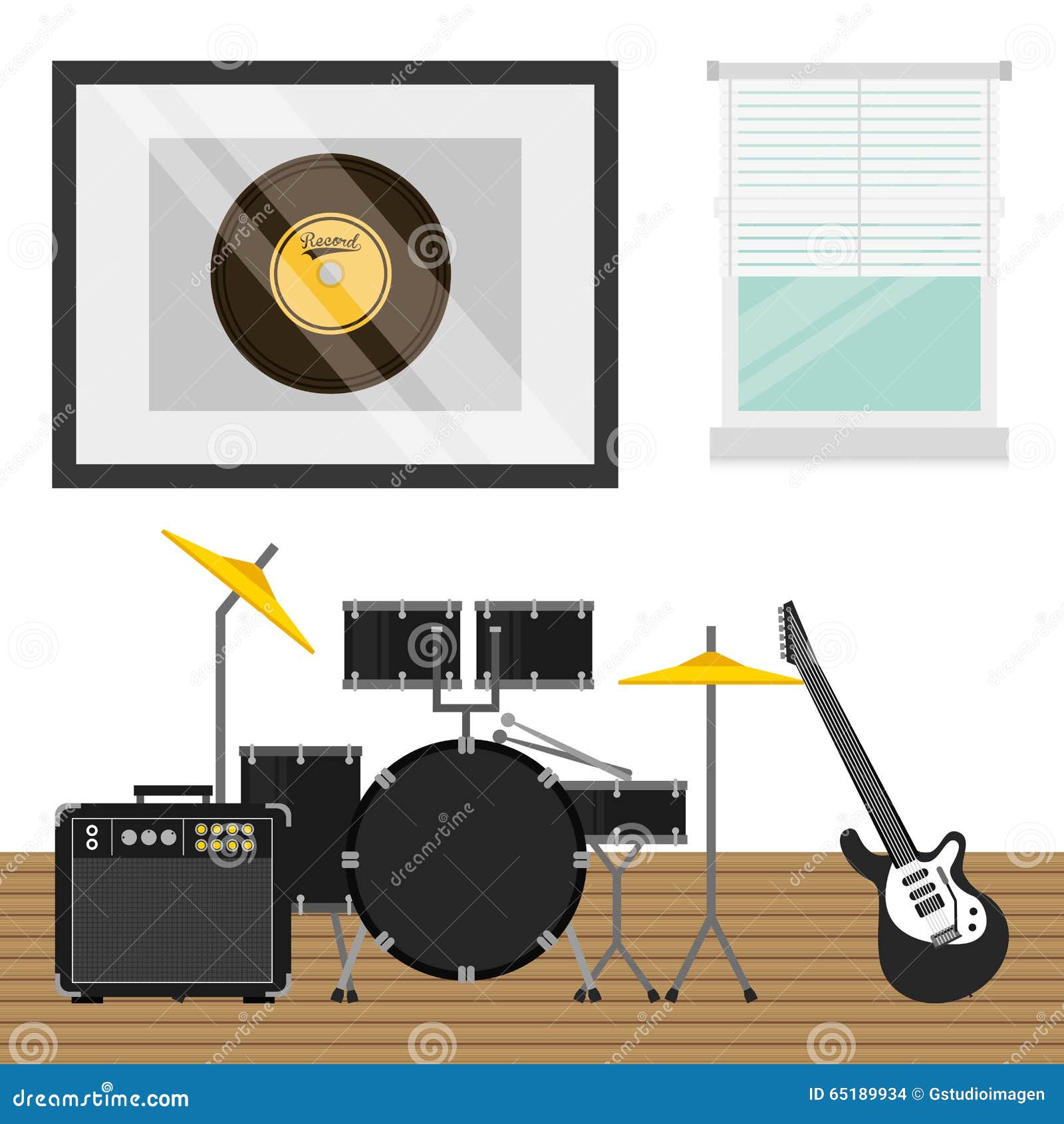 Music award design stock illustration. Illustration of academy - 65189934